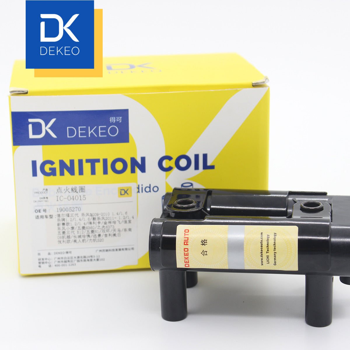 Ignition Coil 19005270– DEKEO