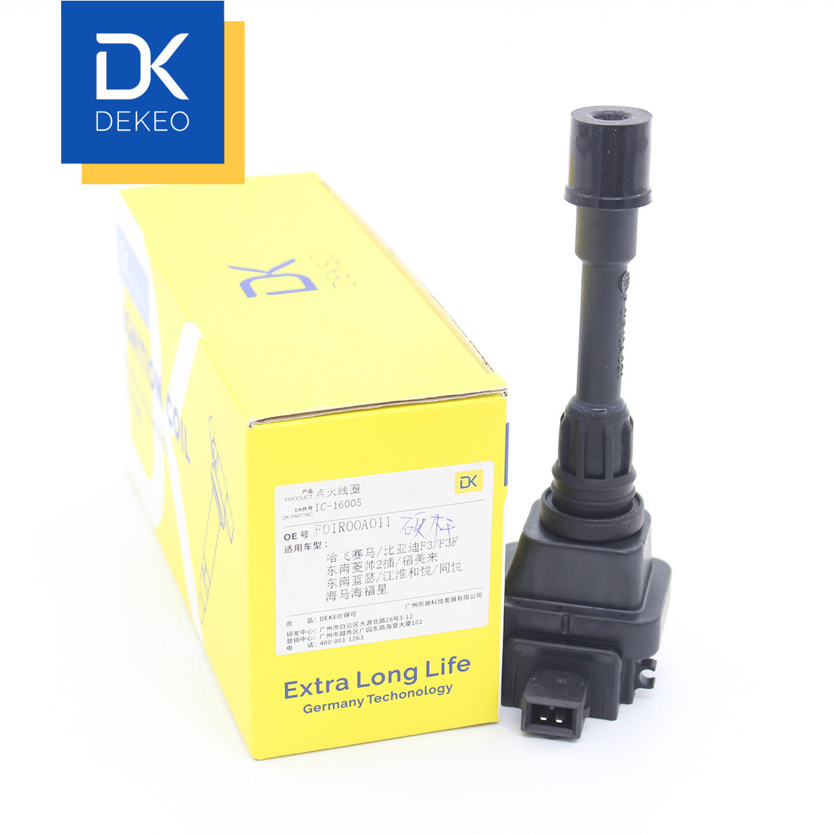 Ignition Coil F01R00A011– DEKEO